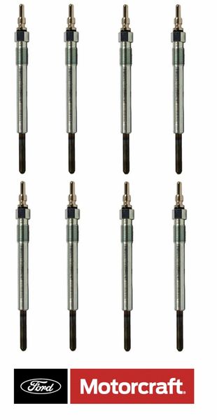 6.0L Diesel OEM Ford Glow Plugs Set of 8 NEW ZD-13 – DieselRedemption
